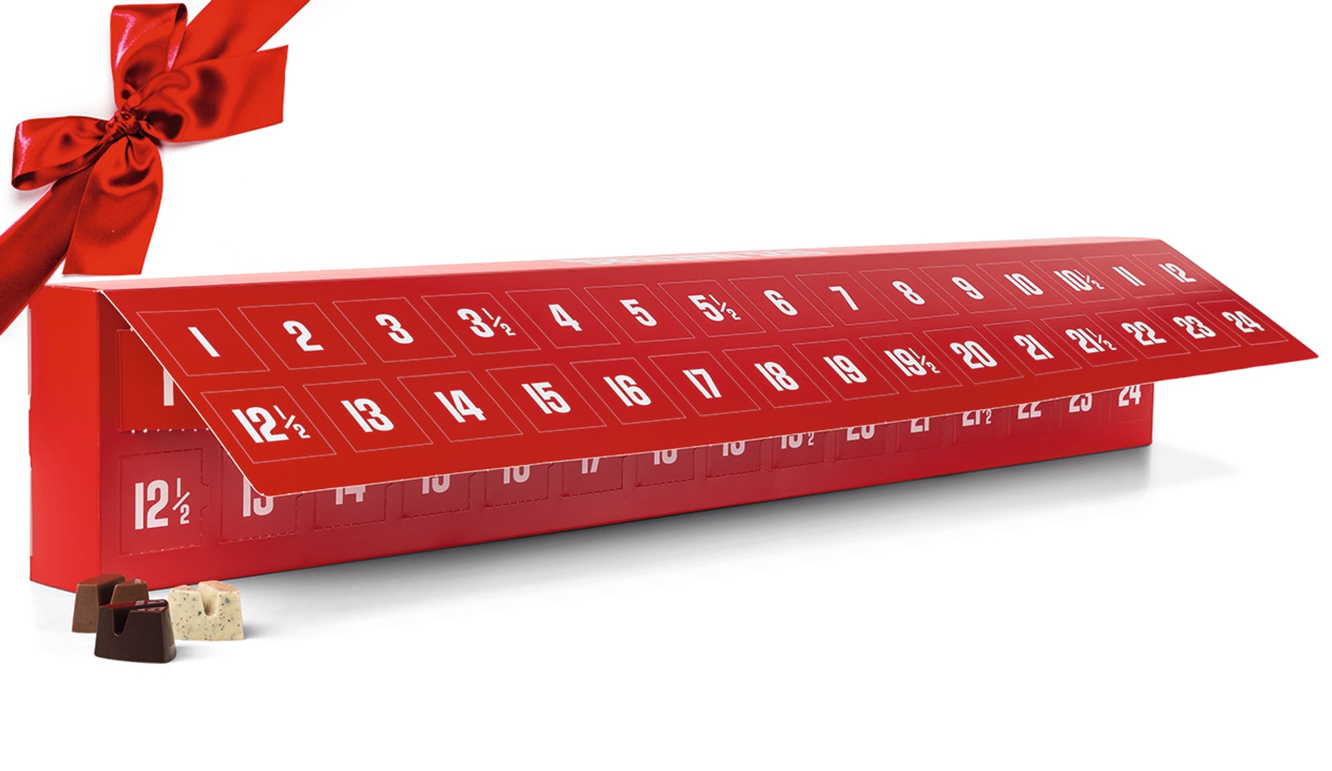 Få 1 Simply Chocolate-kalender (evt. med afhentning i KBH) - spar 101 kr