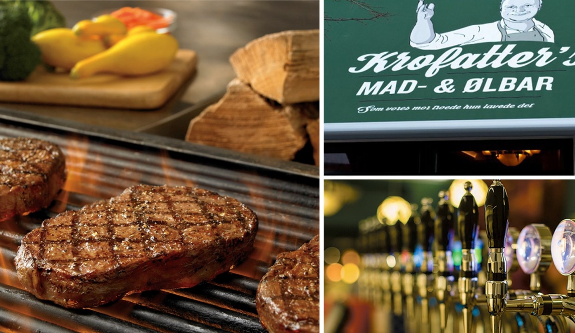 Nyd 300 gr. Rib-Eye Steak med sovs og kartofler - spar 111 kr