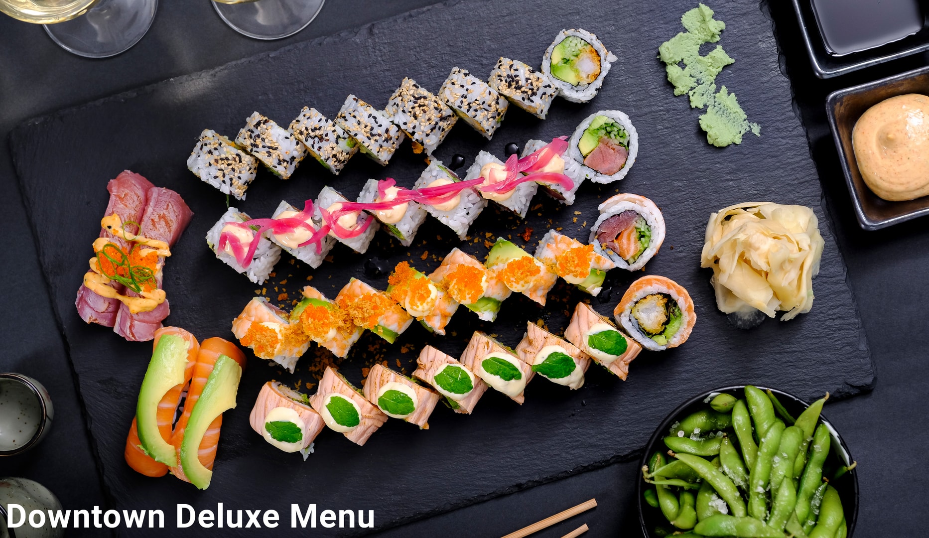 Menuer fra Sushi2500 - spar 256 kr - København