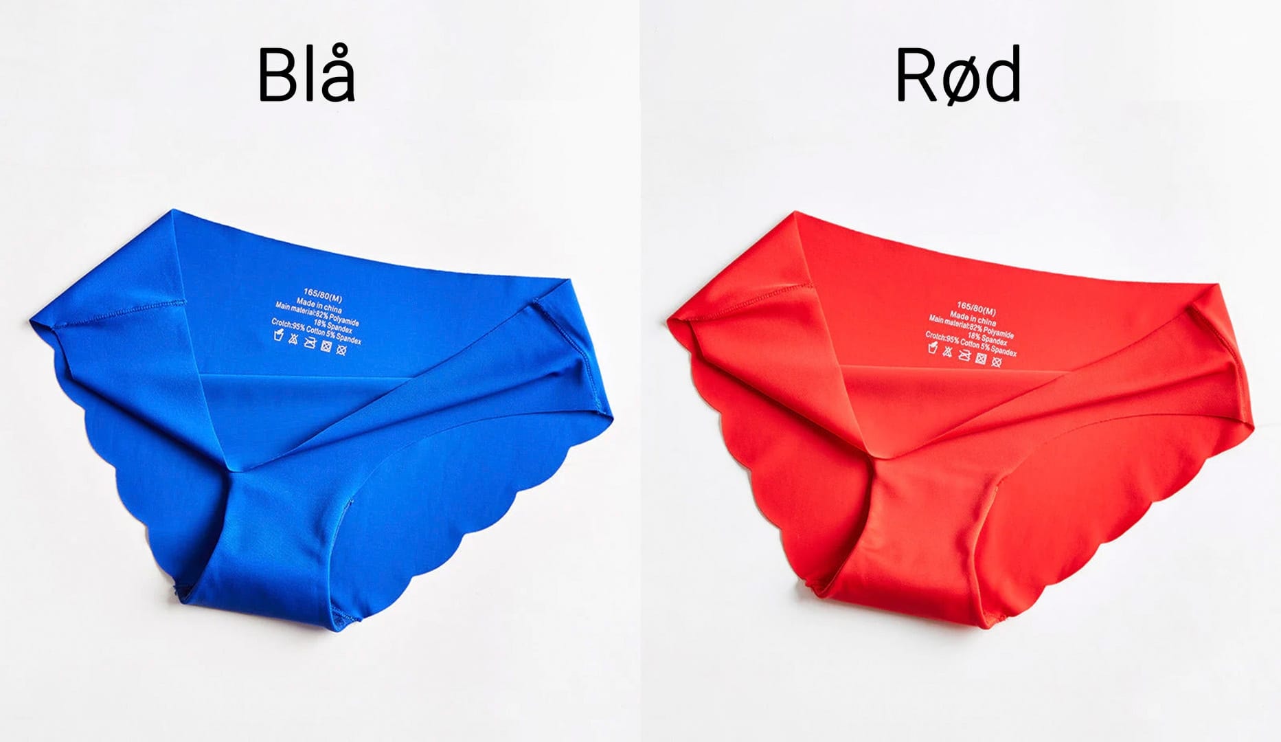 3, 6 el. 9 par Sømløse 'usynlige' trusser - spar 131 kr