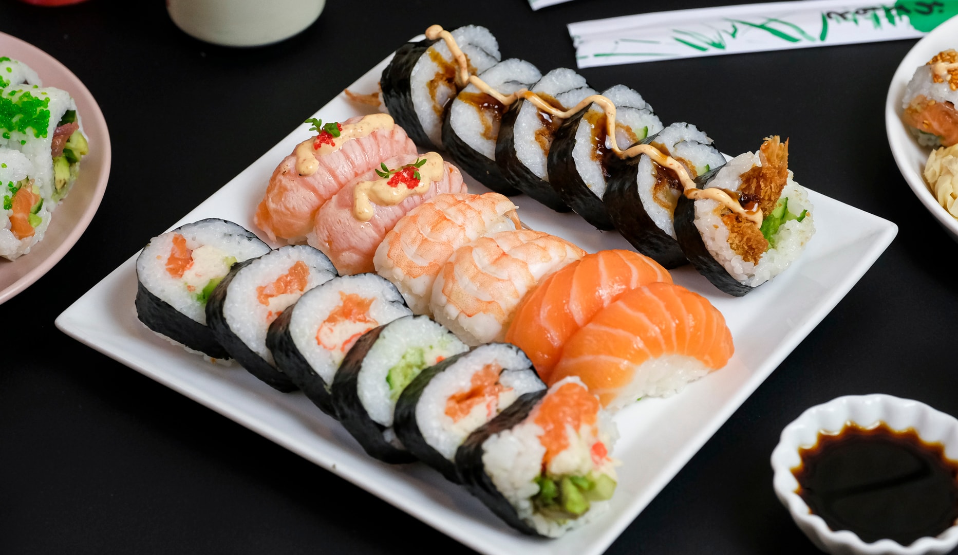 NYHED: 35 el. 50 stk. Sushi - spar 302 kr - 2100 København Ø