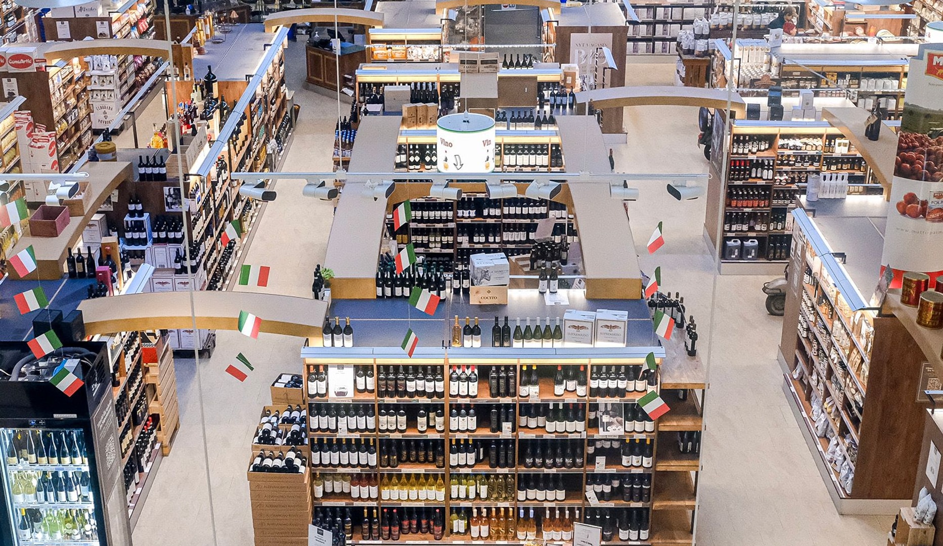 Oplev landets største italienske gourmet-supermarked: Supermarco - spar ...