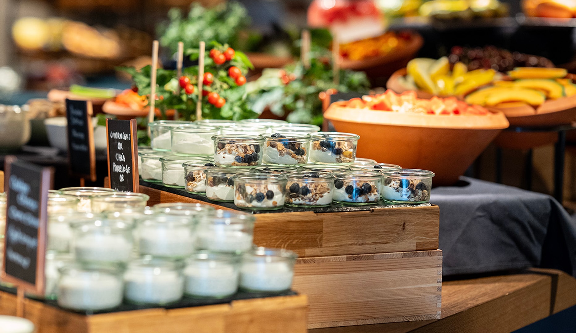 Luksuriøs brunchbuffet med bobler på Hotel Marriott - spar 37%