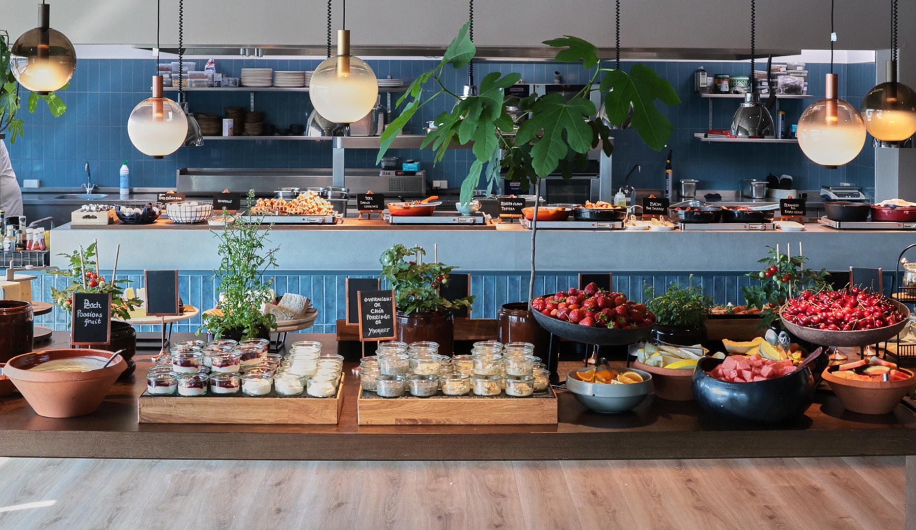 Luksuriøs brunchbuffet med bobler på Hotel Marriott - spar 37%