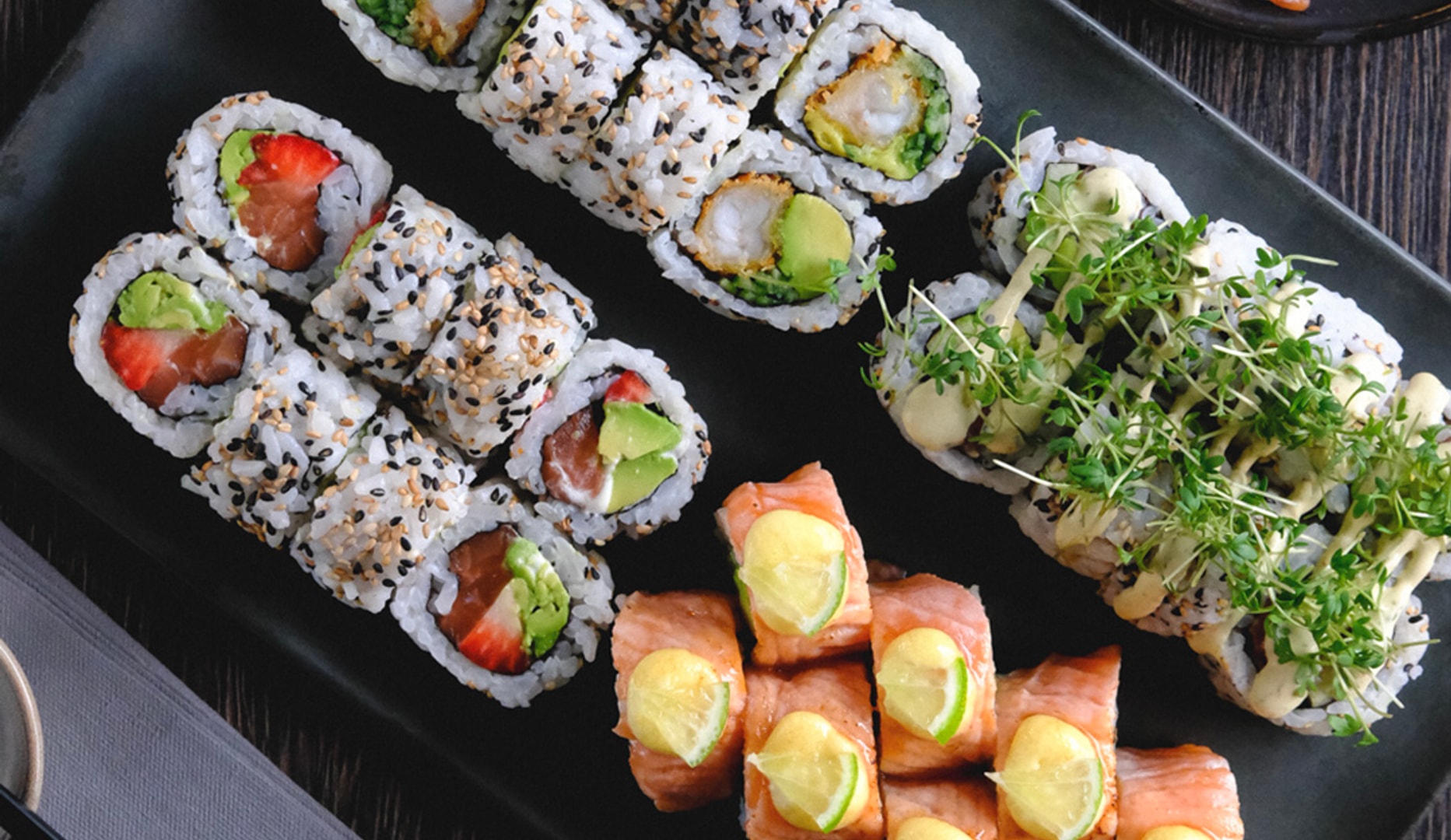 Ny menu hos SUSHI2500 - Spar 47 % - spar 255 kr - København