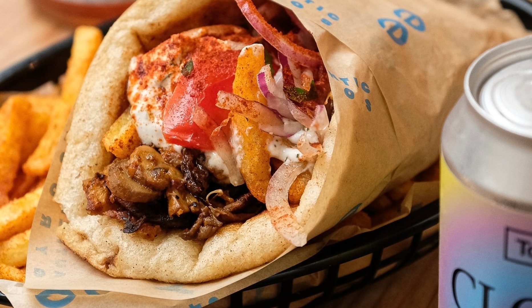 2 Gyros-combo til ½ pris hos Yeerro - Ægte Græsk Comfort Food - spar 130 kr