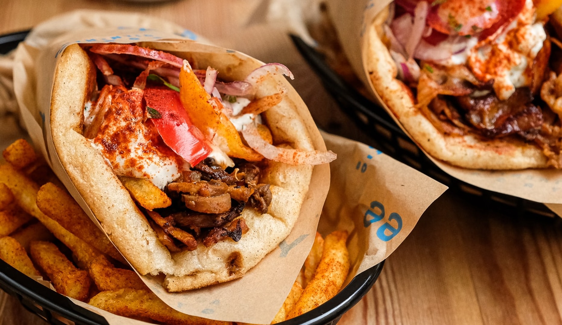 2 Gyros-combo til ½ pris hos Yeerro - Ægte Græsk Comfort Food - spar 130 kr