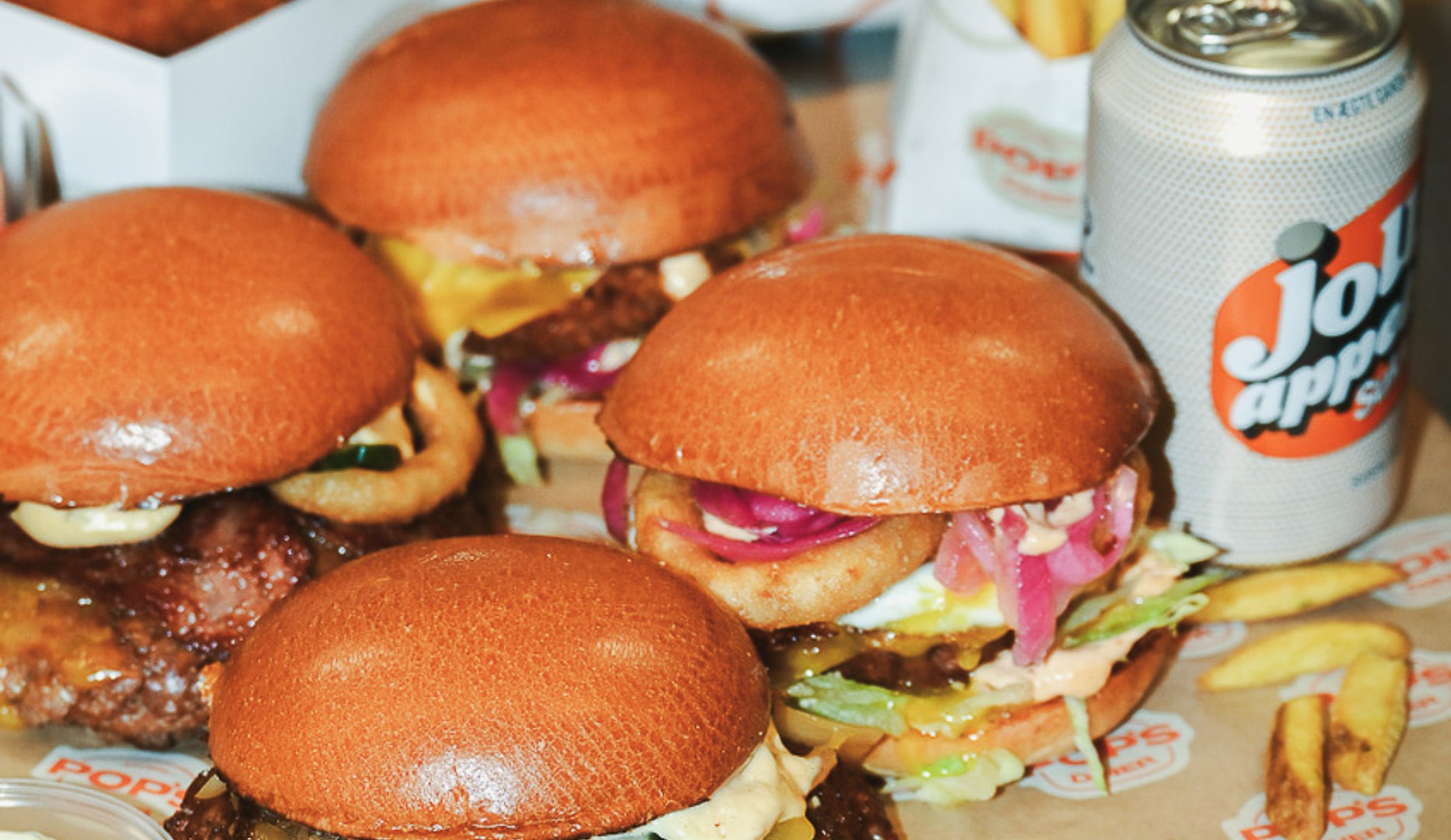 Valgfri Smash-Burger @ POP's Diner - Byens Bedste Burger under Buen ...